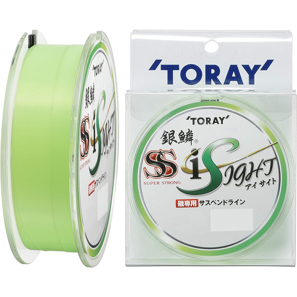 Direct from Japan Toray Nylon Line Ginrin Super Strong Eye Sight 150m Light Green | Shopee Thailand
