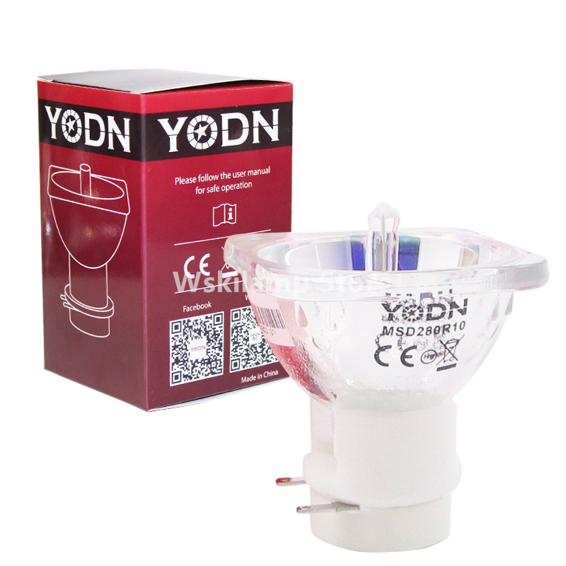 Original MSD 280R10 Lamp YODN 280w 10r Stage Beam Lamp Bulb 7800k -300k ...