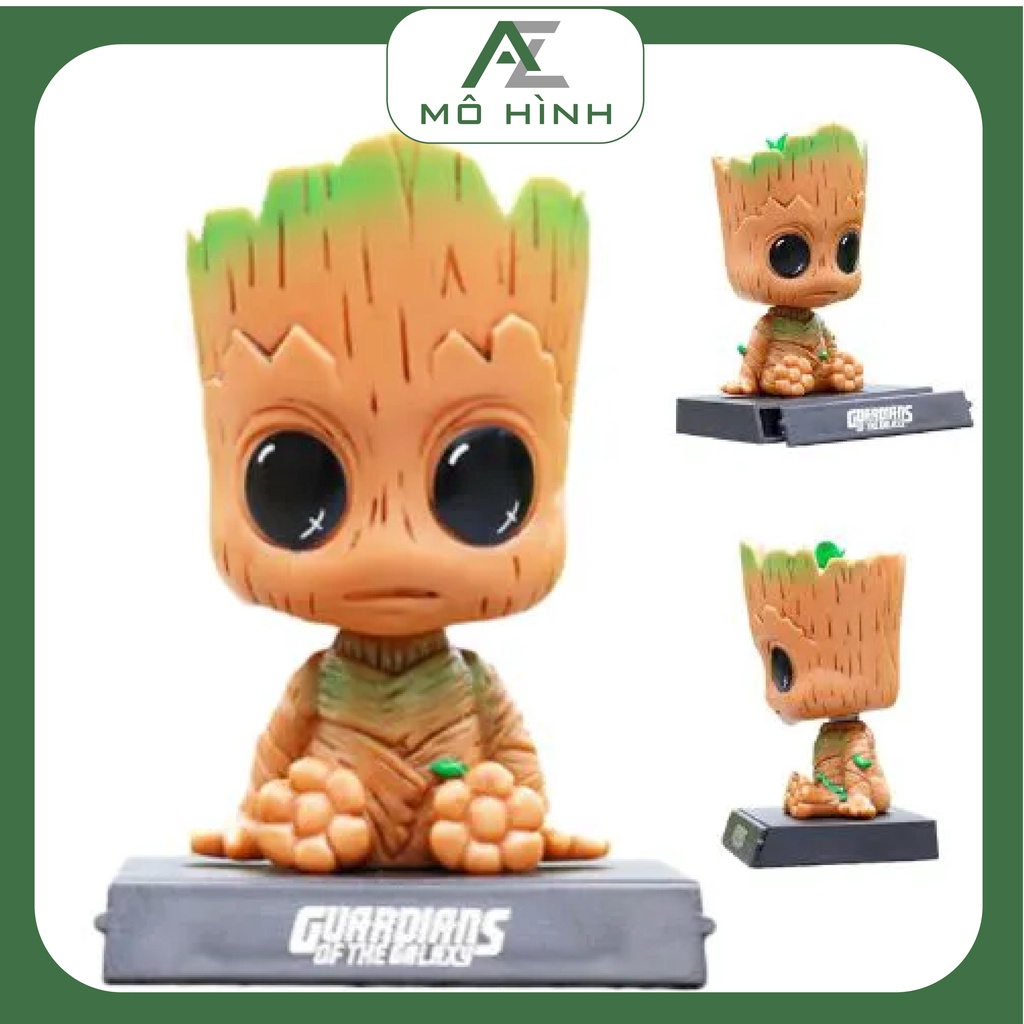 น ่ ารักหัว Shaker Groot chibi Model, Superhero Team Figure, Avengers ...
