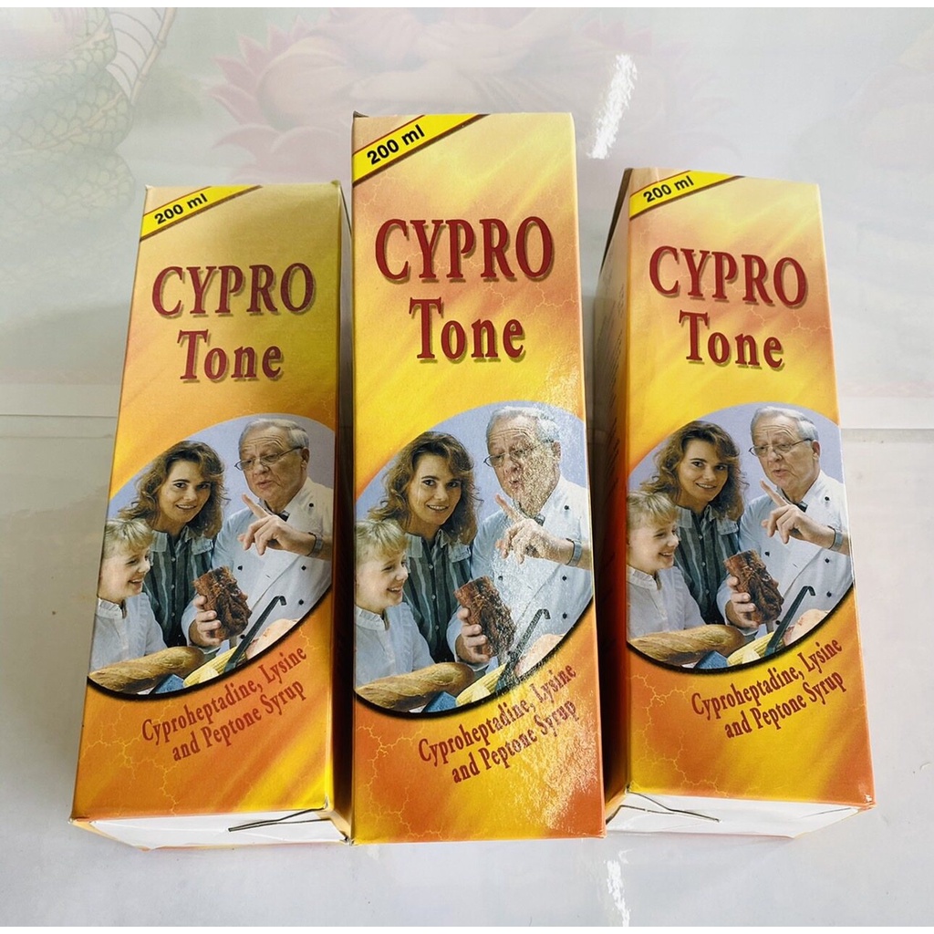 လူကြီး/ကလေး အားဆေးအရည်များ Cypro tone syrup ไซโปรโทน 200ml 701157 ...