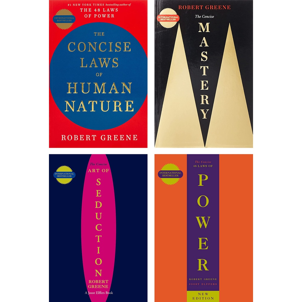 หนังสือ The Concise Laws of Human Nature Mastery Power Art of Seduction ...