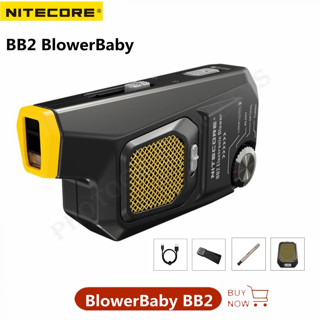 【ใหม่】Nitecore Bb2 เครื่องเป่าลมไฟฟ้า อเนกประสงค์ น้ําหนักเบา แบบพกพา 33.6W 80 กม./ชม. | Shopee ...