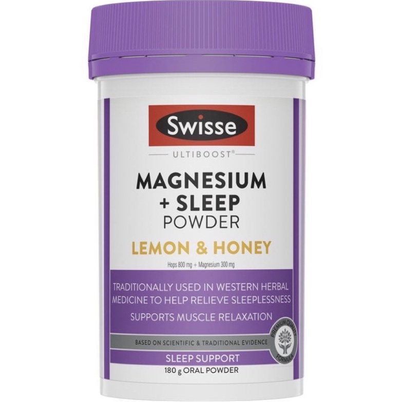 Swisse Magnesium + Sleep Powder 180g | Shopee Thailand
