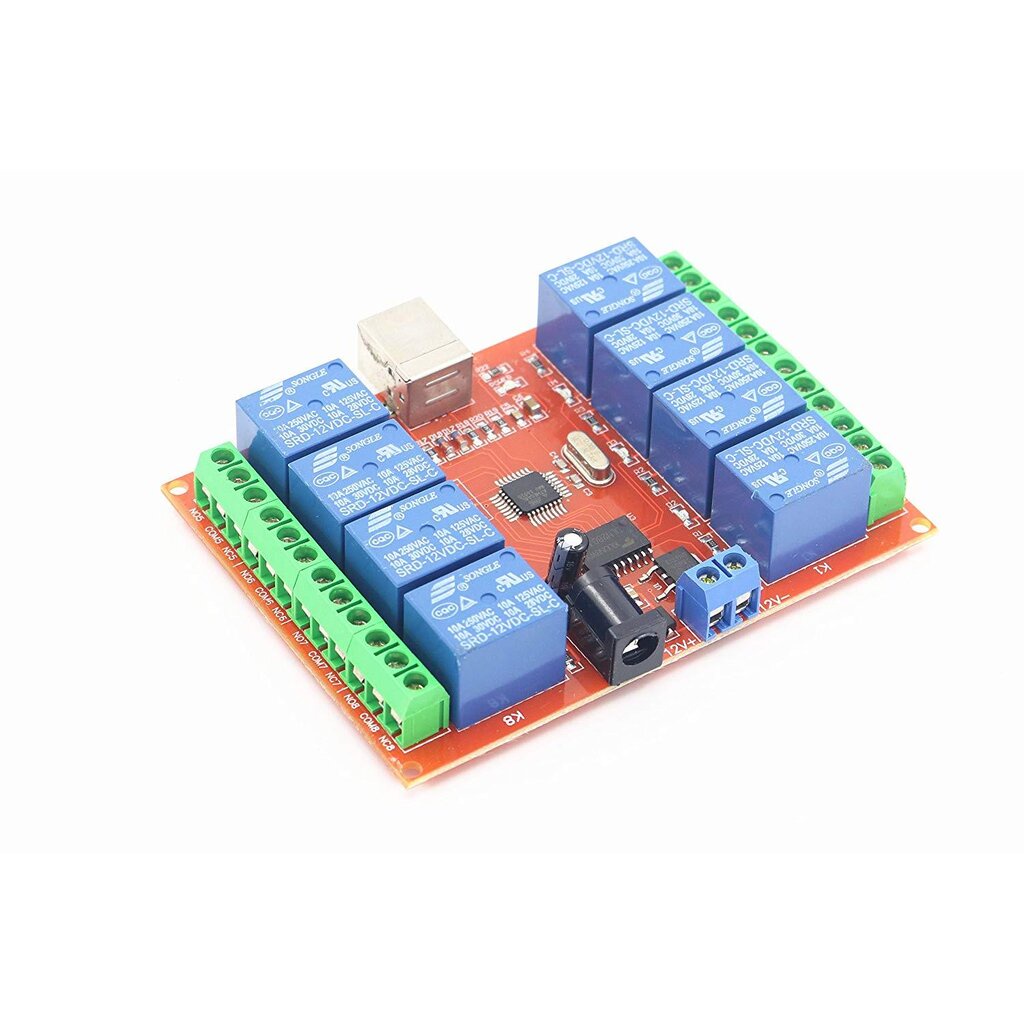 8 Channel USB Relay Module Programmable Computer Control | Shopee Thailand