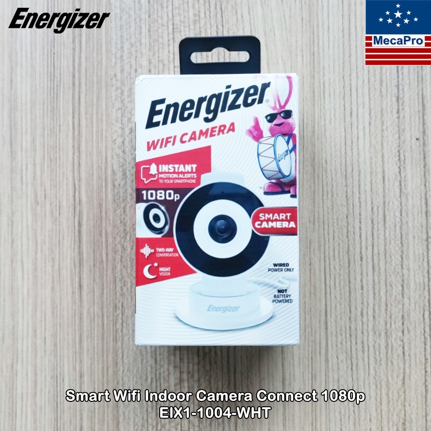 Energizer® Smart Wifi Indoor Camera Connect 1080p EIX1-1004-WHT กล้อง ...