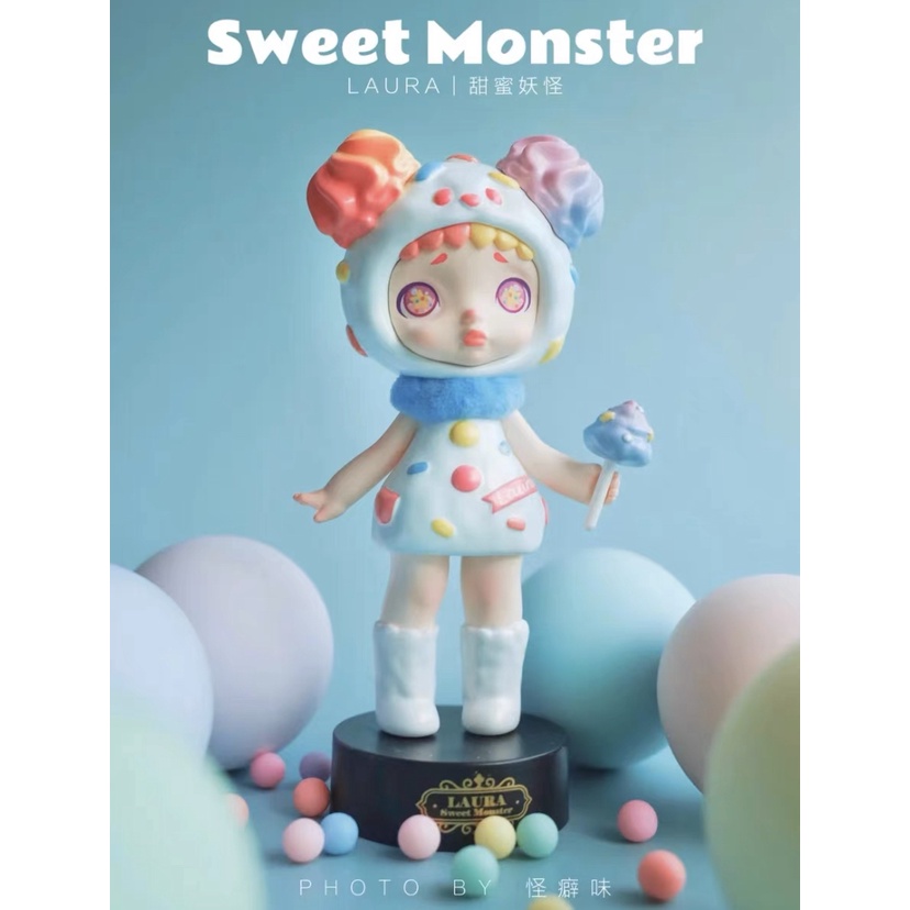 [แบบแยก] Laura Sweet Monster series 🍭 ของสะสม Toy City Blind Box น่ารักมาก ของเล่น โมเดล ของขวัญ ...