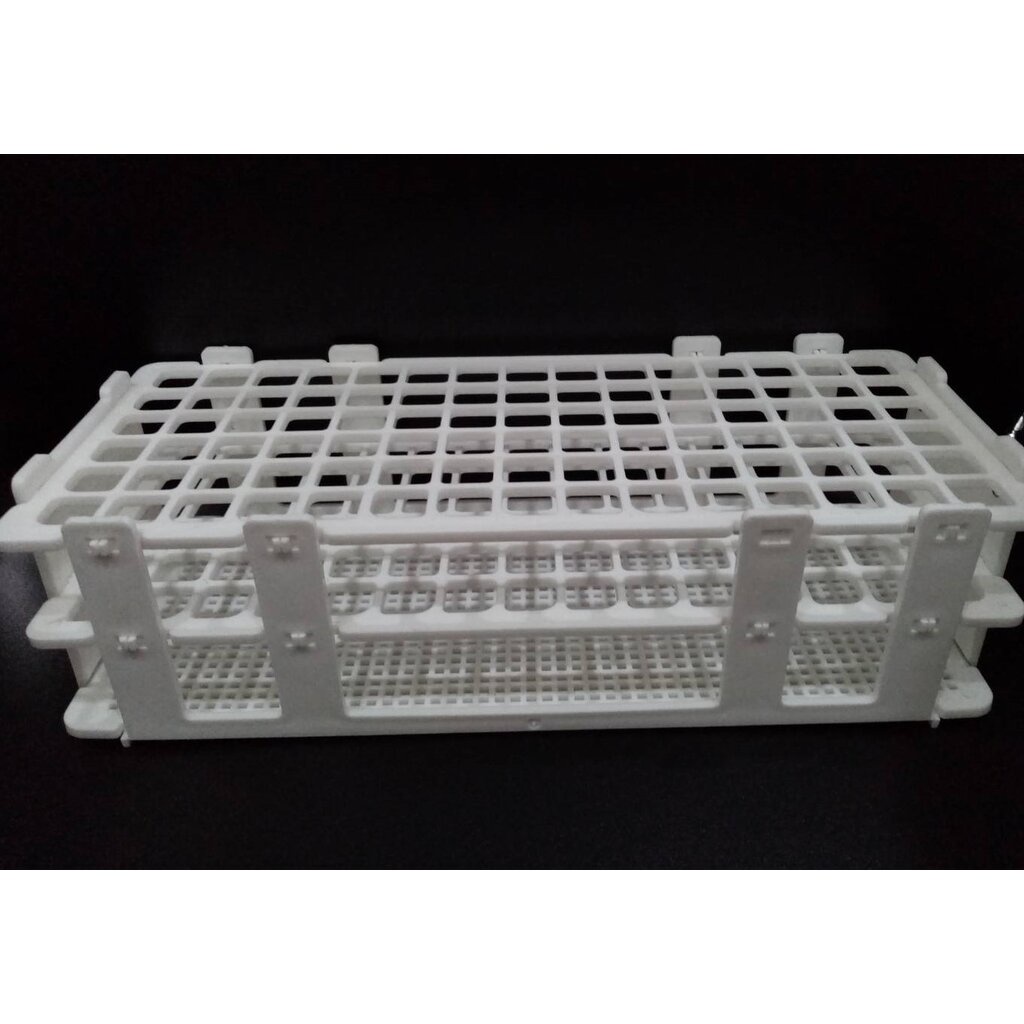 แร็ควางหลอดทดลองพลาสติก 13 mm x 90 ช่อง Polylab | Shopee Thailand