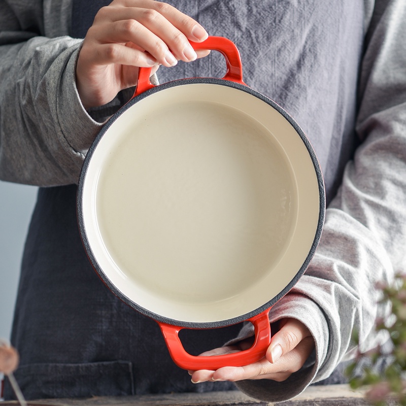 Little happiness pan non-stick pan two-ear frying pan small home ...