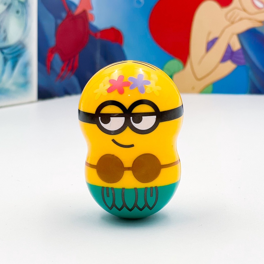 ตุ๊กตาล้มลุกมินเนี่ยน Minions Coo'nuts Bandai ลิขสิทธิ์แท้ ของสะสมมือ ...