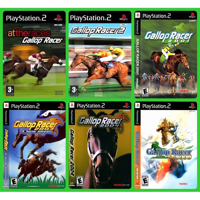 Gallop Racer เกมแข่งม้า แผ่นเกม PS2 Playstation 2 | Shopee Thailand