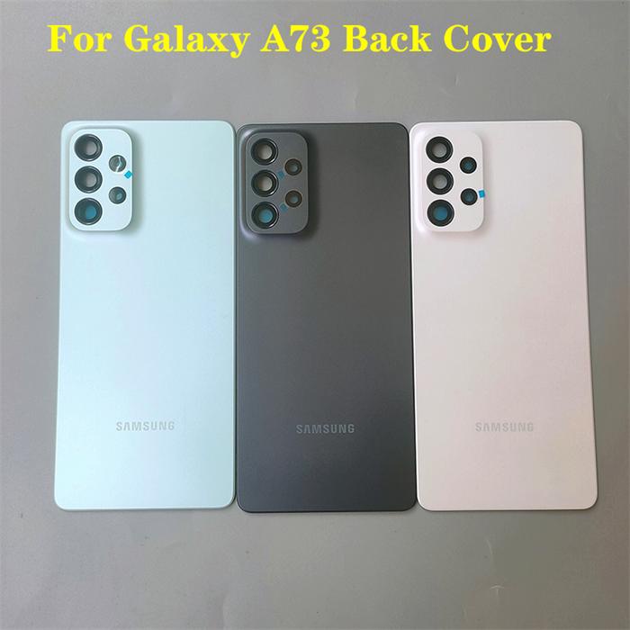 Samsung Galaxy A73 A736B ฝาครอบประตูแบตเตอรี่ด้านหลังเคสเปลี่ยนส่วน ...