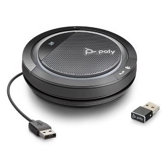 Poly CALISTO 5300 เชื่อมต่อแบบ BLUETOOTH หรือ USB wirelessก็ได้ ...
