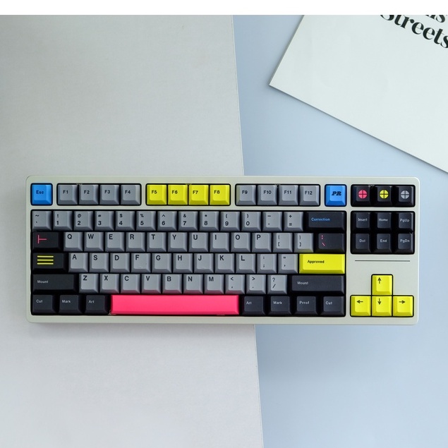 GMK Preprint Keycap, 129 คีย์ PBT Keycaps Cherry Profile DYE-SUB ส่วน ... GMK Preprint Keycap, 129 คีย์ PBT Keycaps Cherry Profile DYE-SUB ส่วน ...
