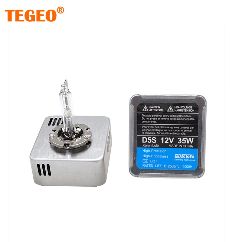 TEGEO เกาหลี2ชิ้นซีนอนมาตรฐานของแท้ D5S HID ไฟหน้ารถหลอดไฟ12โวลต์35วัตต์ D5S 5500พันสูงสดใสโคมไฟ ...