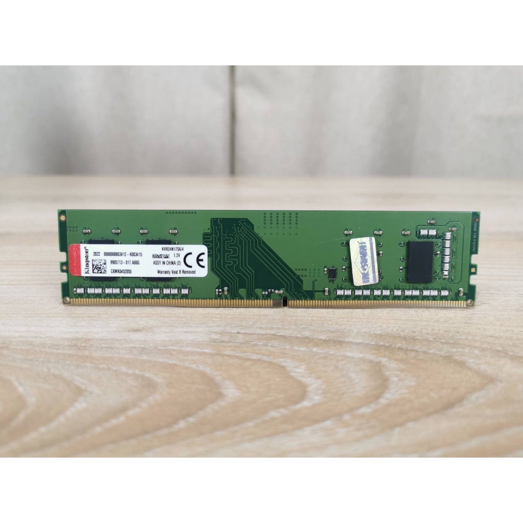 แรม(RAM FOR PC ) DDR4 KINGSTON 4GB (4GB X1) | Shopee Thailand