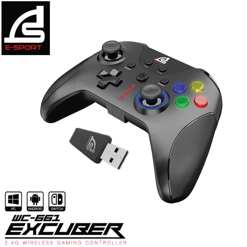 SIGNO E-Sport 2.4G Wireless Gaming Controller รุ่น EXCUBER WC-661 (จอย ...