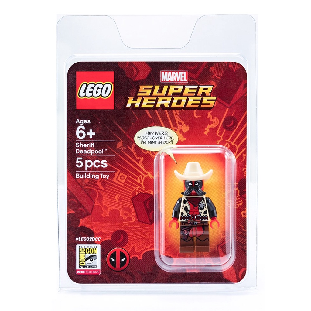 Comcon055 : LEGO Marvel Super Heroes Sheriff Deadpool - San Diego Comic ...