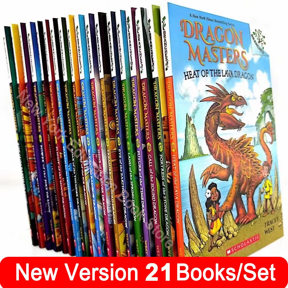 27 Pcs/Set Dragon Masters Children Books Kids English Reading Story ...