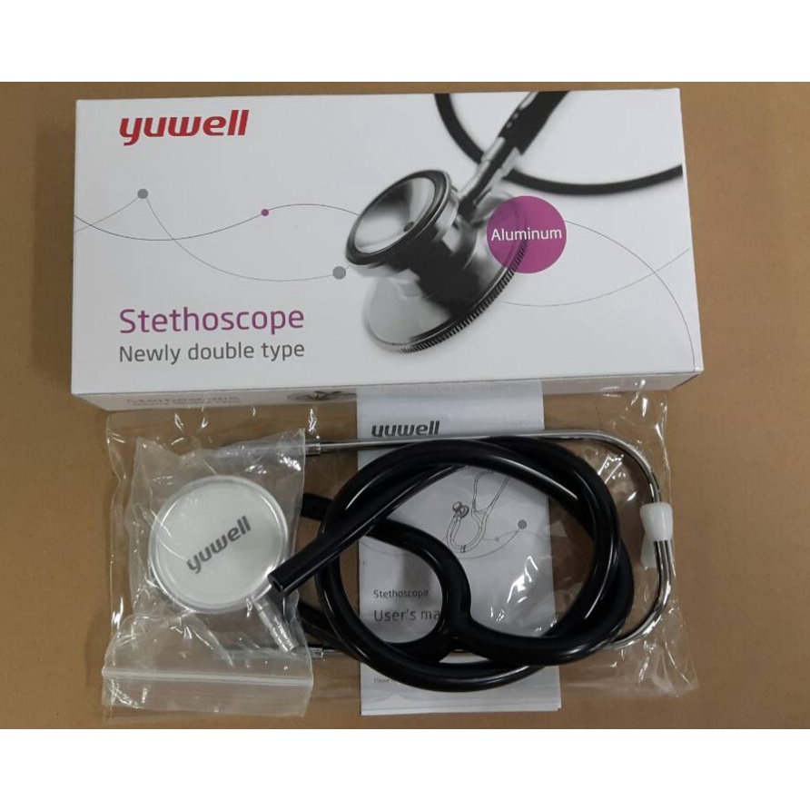 หูฟังแพทย์ Stethoscope ยี่ห้อ Yuwell สามารถใช้ฟังได้ 2 ด้าน | Shopee ...
