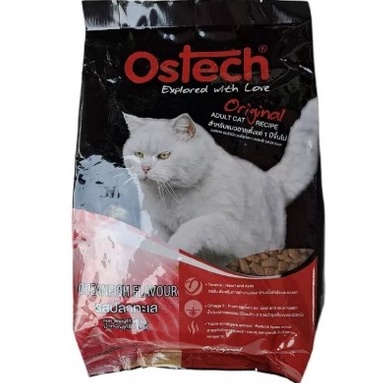 Ostech ออสเทค รสปลาทะเล 1 kg. อาหารแมว สำหรับแมวโต 1 ปีขึ้นไป ทุกสาย ...