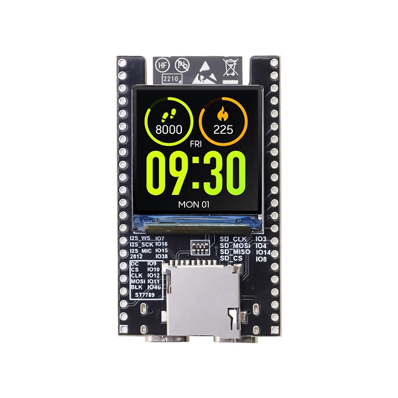 ESP32/ESP32-S3,1.3 inch Display,240x240 insolution,Development board,with IPS Display WiFi ...