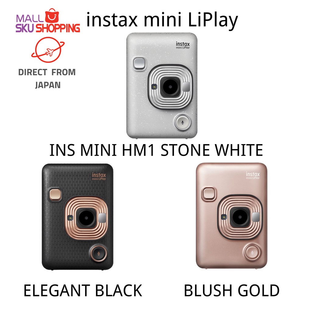 กล้อง Fujifilm Ins Mini Hm1 [Hybrid Instant Camera Instax Mini Liplay ...