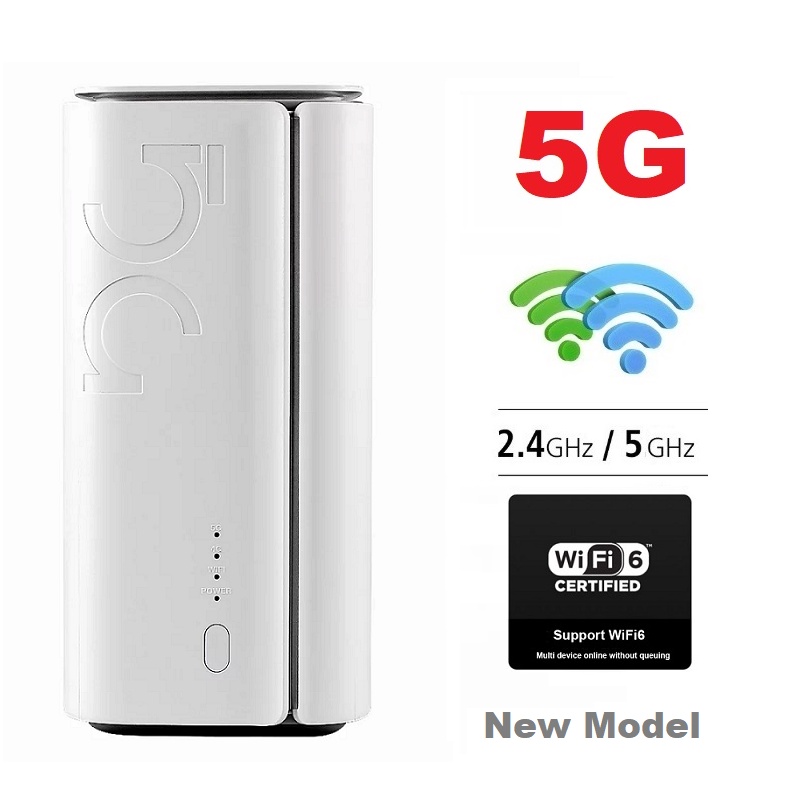 5G CPE PRO 2 WiFi 6 MESH Router 2.2Gbps 5G เราเตอร์ ใส่ซิม รองรับ 5G 4G 3G AIS,DTAC,TRUE,NT ...