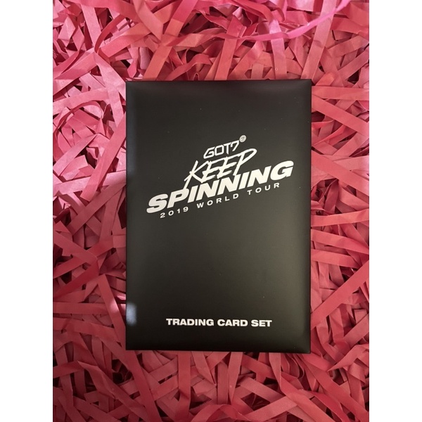 GOT7 TRADING CARD SET 2019 WORLD TOUR KEEP SPINNING | Shopee Thailand