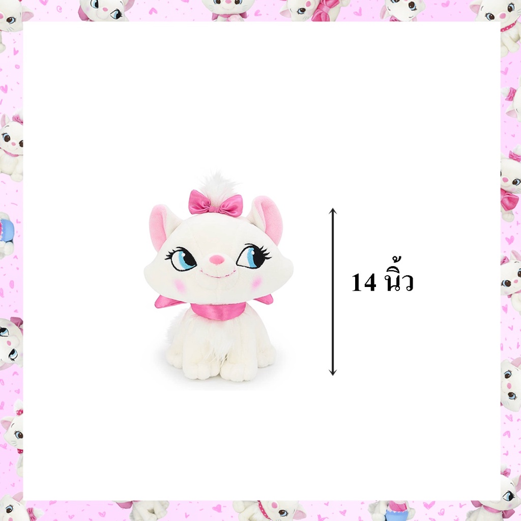 Disney ลิขสิทธิ์แท้ ตุ๊กตา แมว มารี Marie Cat STD ตาเอียง | Shopee Thailand