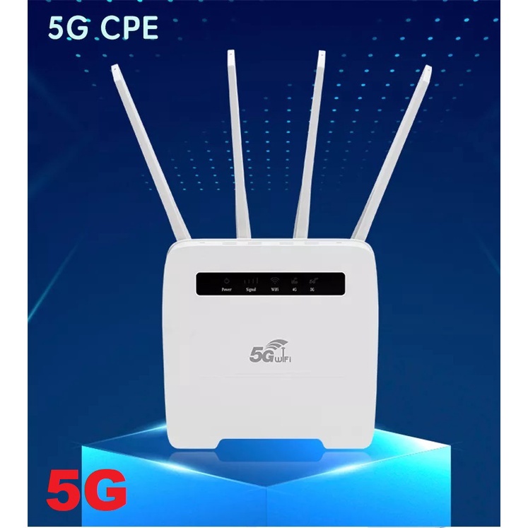 5G Router 2.2Gbps,Dual Band 2.4G+5GHz High-Performance 5G Smart Wifi ...