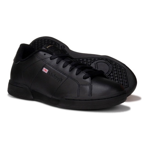 Reebok Npc II Syn Black Shoes V69010 | Shopee Thailand