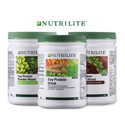 NUTRILITE Soy Protein Drink (All Plant) นิวทรีไลท์ ซอยโปรตีน(ขนาด 450g ...