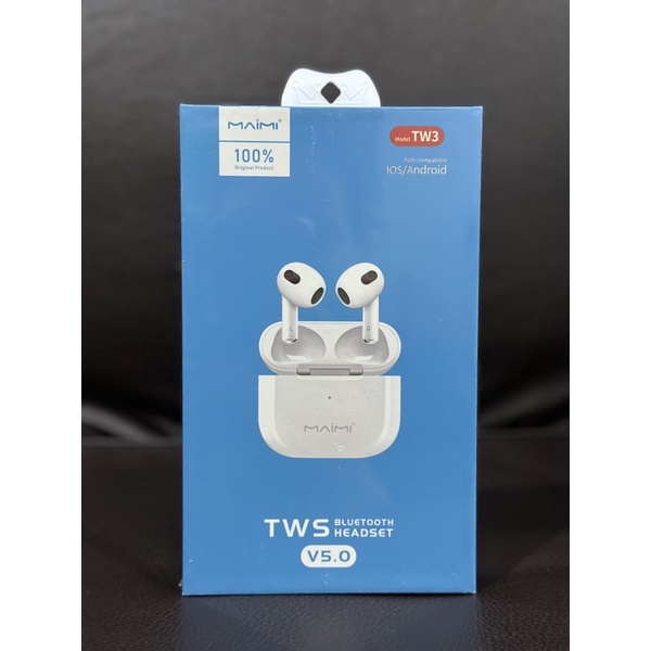 หูฟังบลูทูธ ไร้สาย MAIMI TW3 TWS V5.0 BLUETOOTH HEADSET | Shopee Thailand