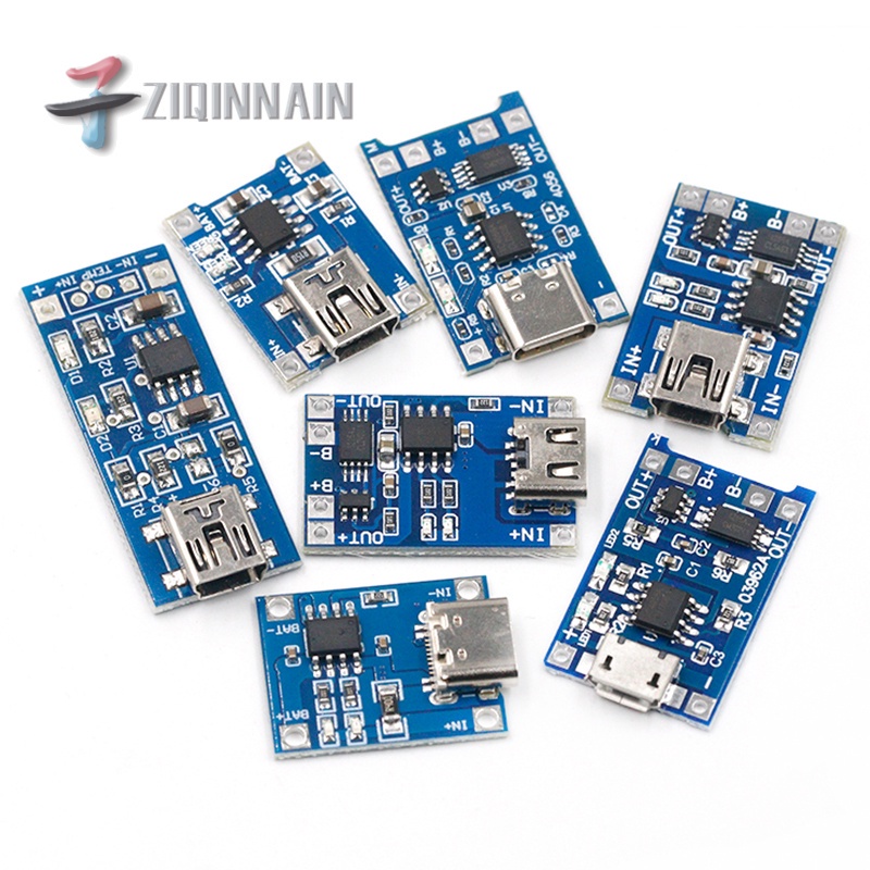 Tp4056|บอร์ดชาร์จแบตเตอรี่ลิเธียม 18650 1A 3.7V 3.6V 4.2V | Shopee Thailand