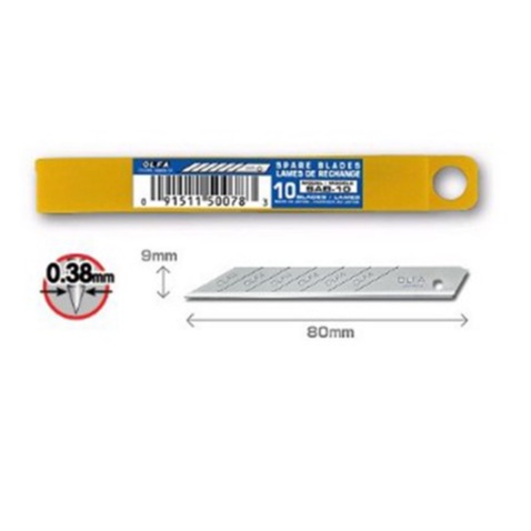 OLFA ใบมีดคัตเตอร์ SAB-10 ขนาด 9 มม.ใช้กับมีดคัตเตอร์รุ่น SAC-1 | Shopee Thailand