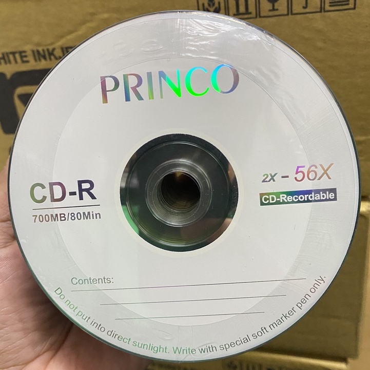 DVD-R PRINCO 4.7GB 120MIN.(50/pack) | Shopee Thailand
