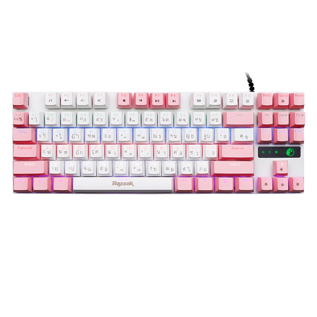 KEYBOARD RK-X62 คีย์บอร์ด รุ่น RK-X62 | METAL MECHANICAL KEYBOARD ...