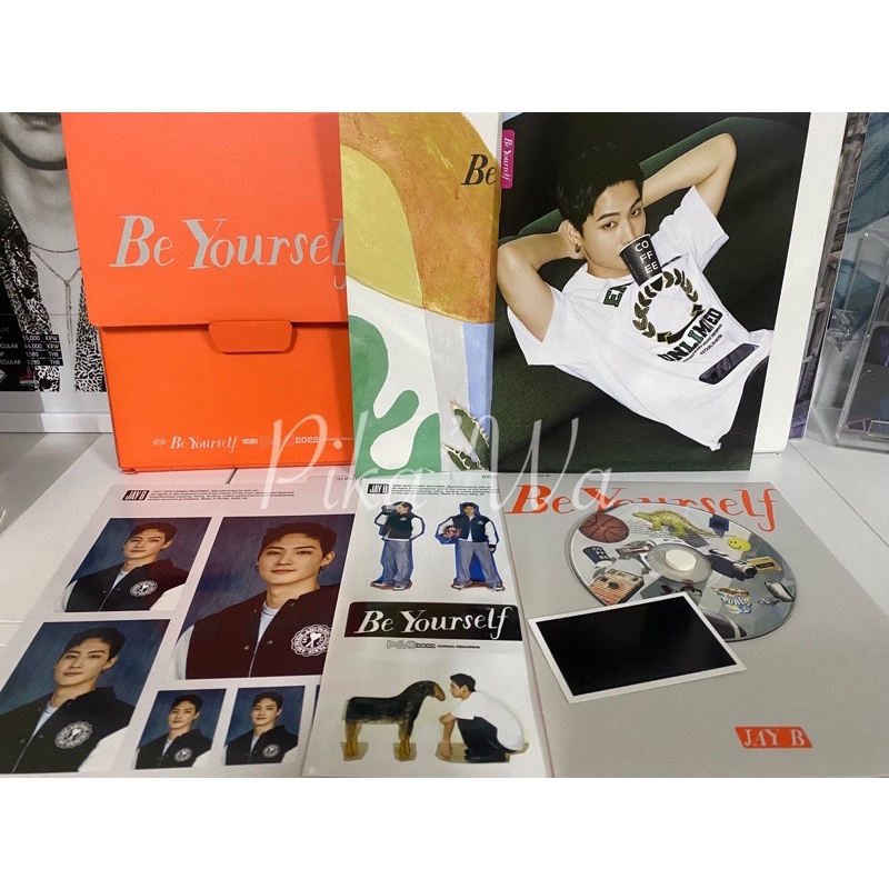 พร้อมส่ง อัลบั้มเต็ม/เปล่า Be Yourself JAY B มีทั้ง 2 เวอร์ | Shopee ...