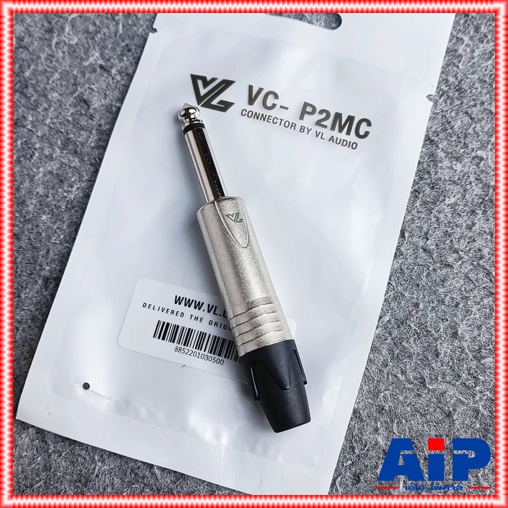 VL-AUDIO VC-P2MC P.MIC MONO ปลั๊กไมค์โมโน VC P2MC VCP2MC แจ็คโฟนโมโนตัว ...