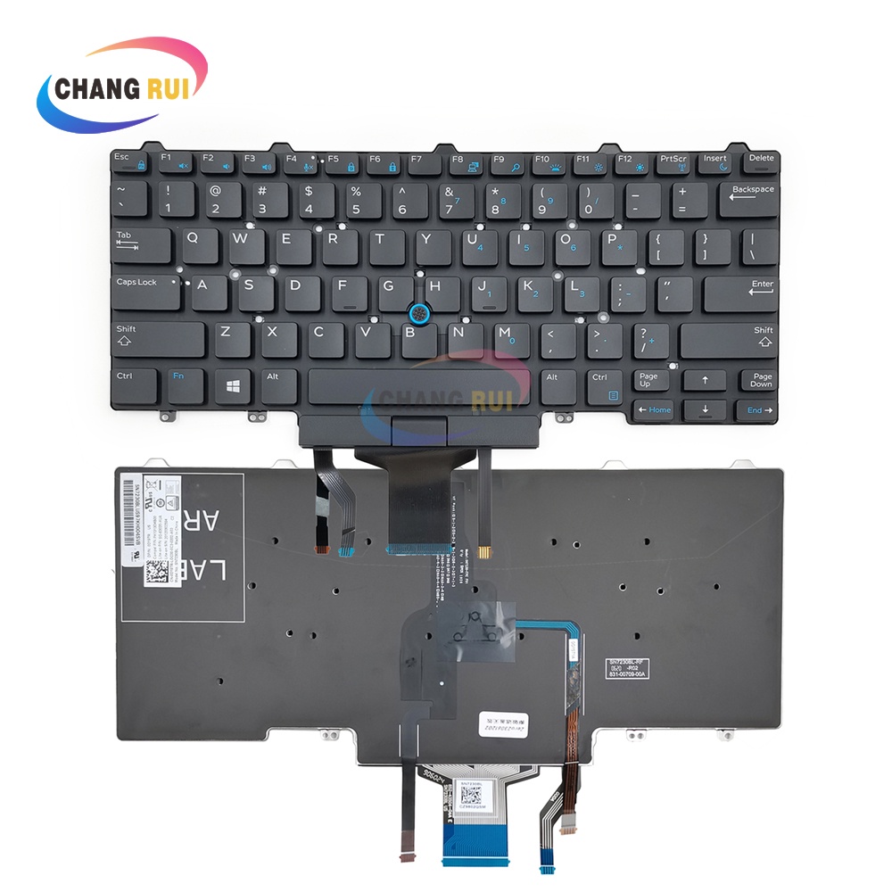 Laptop replacement keyboard for Dell Latitude 5480 5488 Laptop com ...