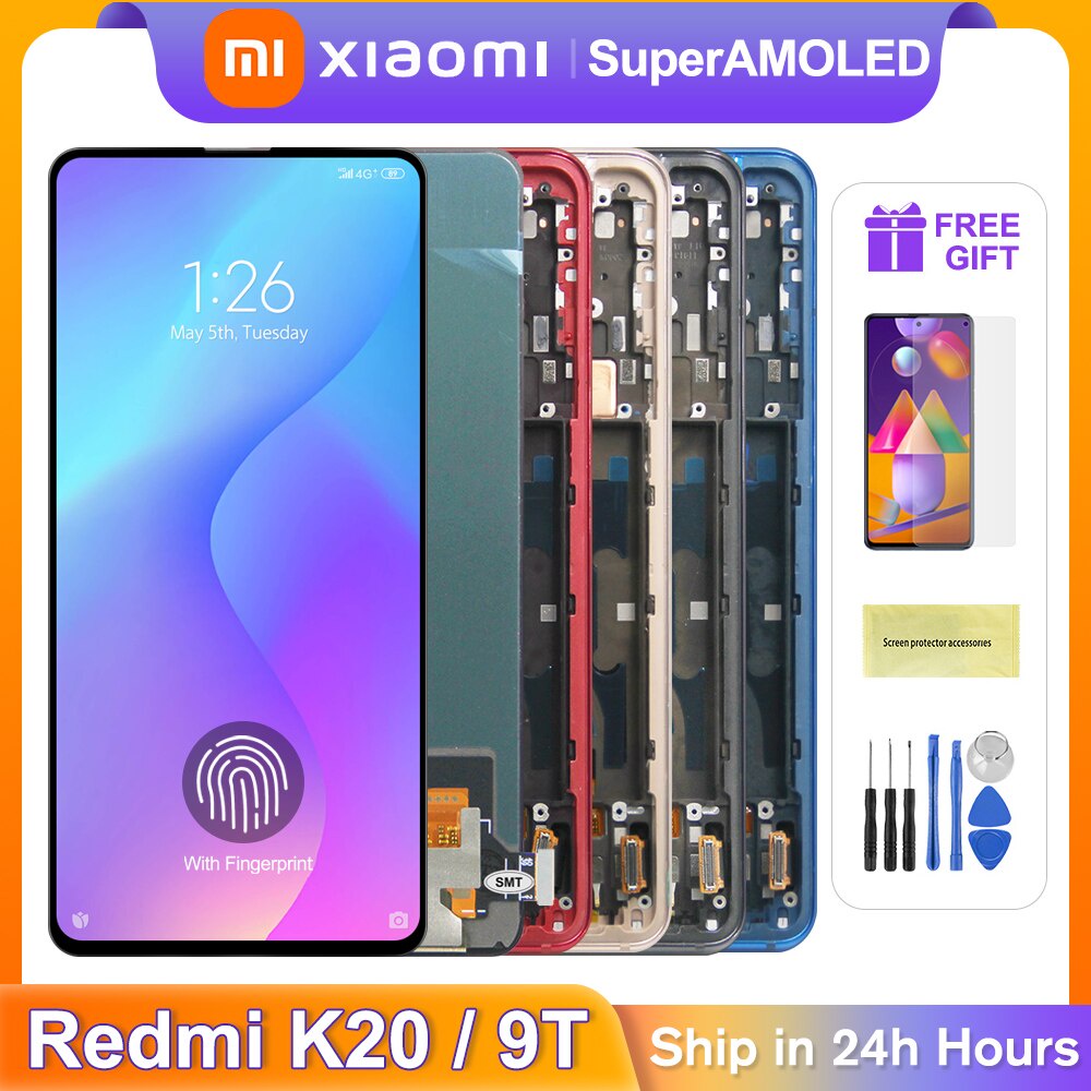 6.39 & 39; & 39; หน้าจอ Super Amoled สําหรับ Xiaomi Mi 9T Pro / Mi 9T ...