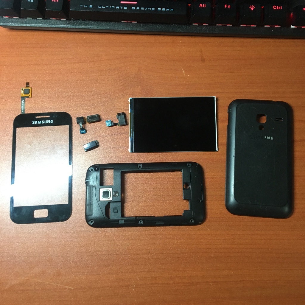 Samsung Galaxy Ace Plus GT-S7500 อะไหล่หน้าจอ LCD ดิจิไทเซอร์ แจ็คหูฟัง ...