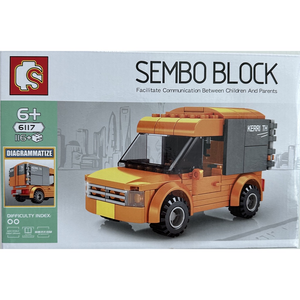 [พร้อมส่ง!!] ชุดบล็อคตัวต่อ SEMBO BLOCK ยานพาหนะไทย รถขนส่งมวลชนประเทศ ...