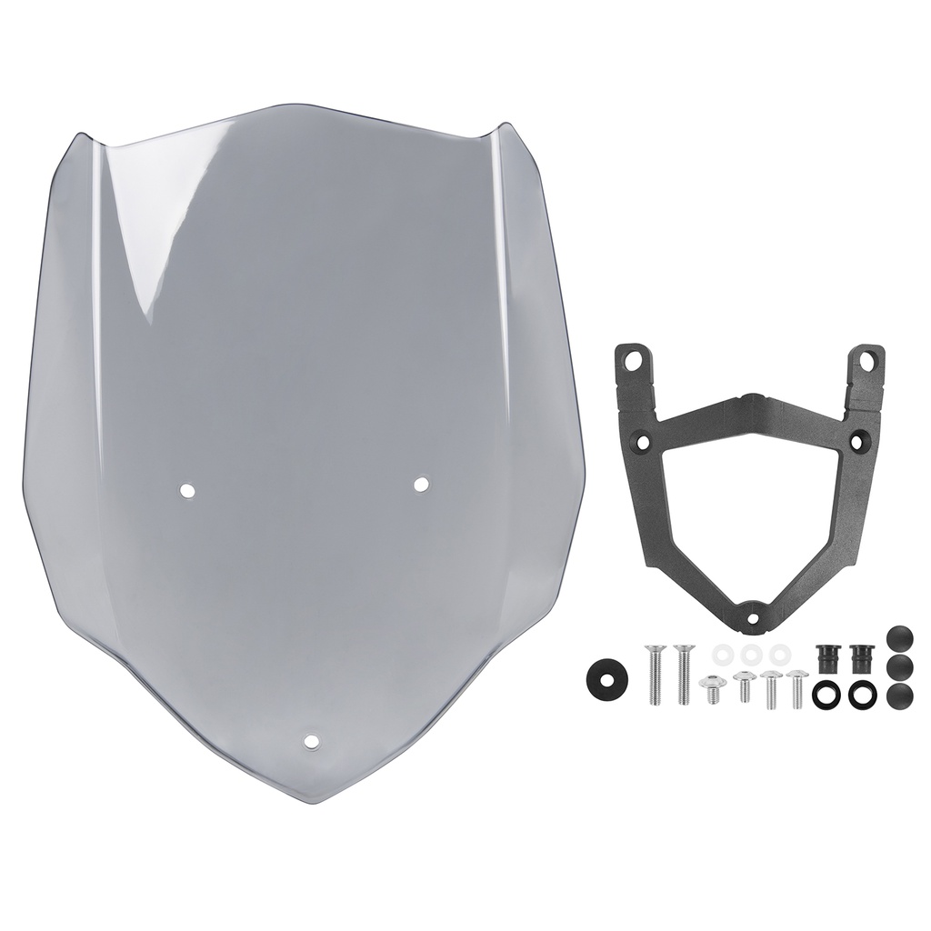 Ljbkoall MT 03 กระจกหน้ารถแข่ง พร้อมตัวยึด สําหรับ Yamaha MT-03 MT03 FZ ...