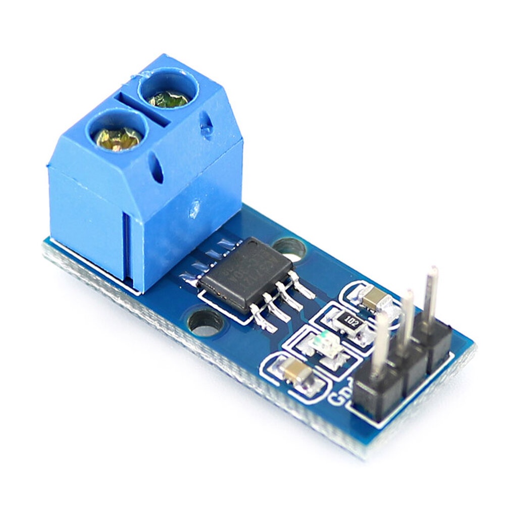 5A Current Sensor Module (ACS712-5A) โมดูลวัดกระแสสำหรับ Arduino ...
