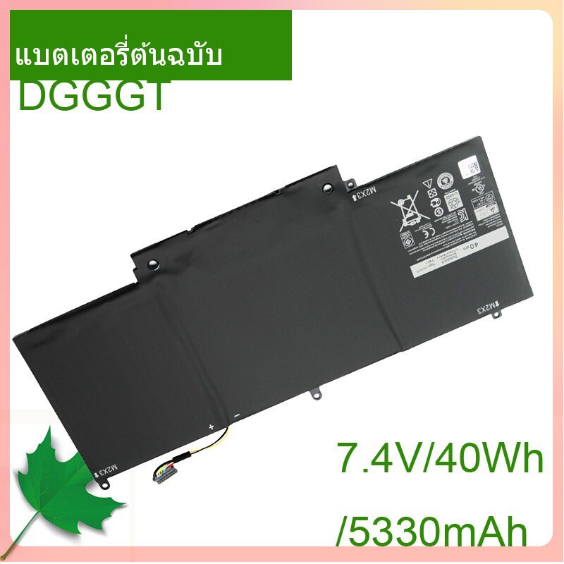 New แท้จริง แบตเตอรี่โน้ตบุ๊ค DGGGT For XPS 11 11D 11R XPS11D-1308T ...