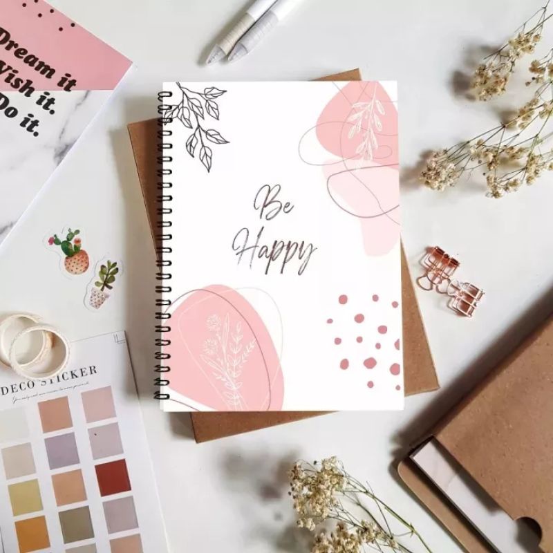 A5 RING MOTIF NOTEBOOK / RING NOTEBOOK / RING NOTEBOOK / SCHOOL BOOK ...