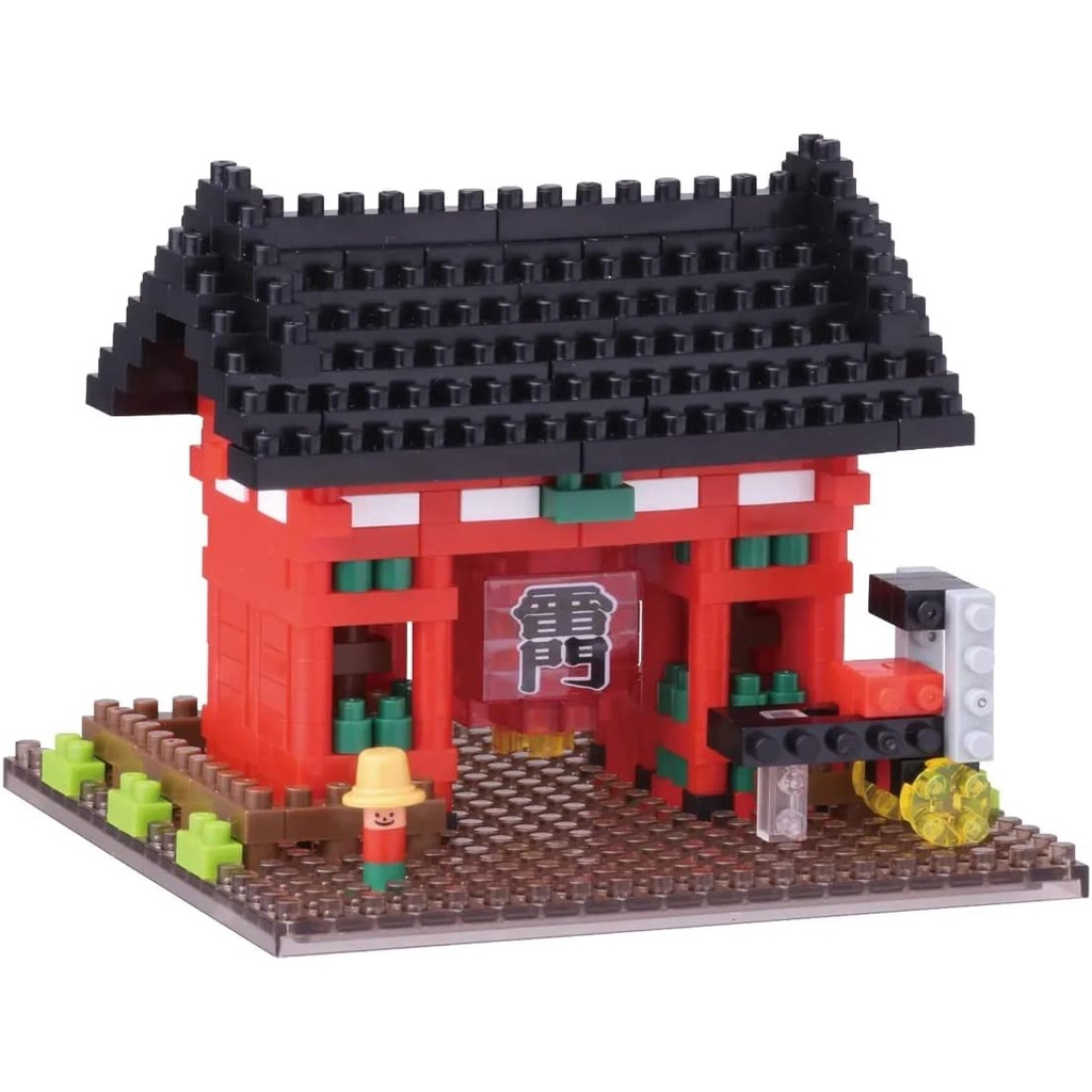 Direct from Japan Kawada NBH_115 Nanoblock Kaminarimon | Shopee Thailand