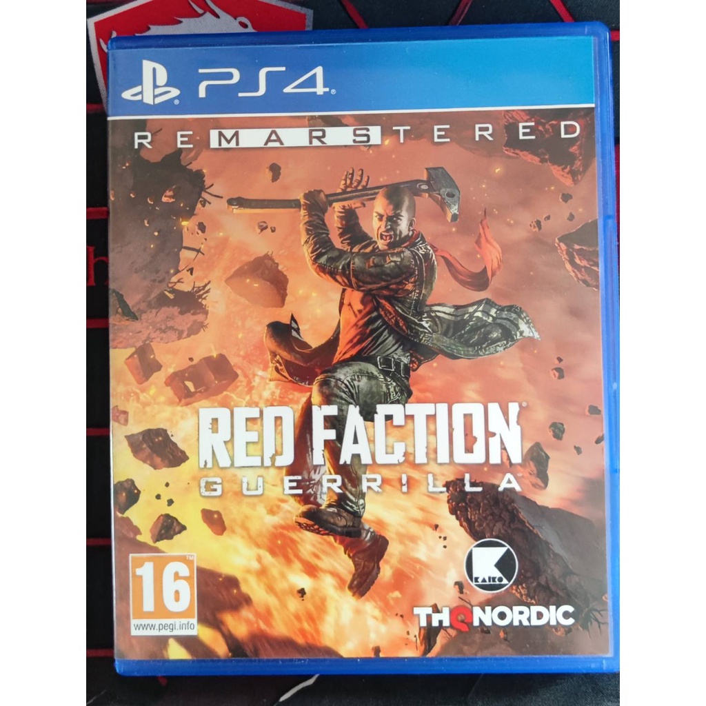 แผ่น PS4 Red Faction: Guerrilla แผ่นและตลับเกม เพลย์สเตชั่น Play ...