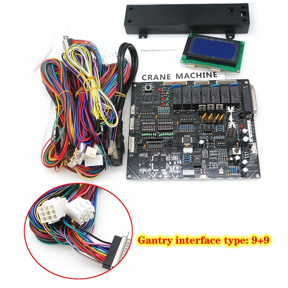 Arcade DIY Toy Vending Crane Machine Motherboard Mainboard English Claw ...